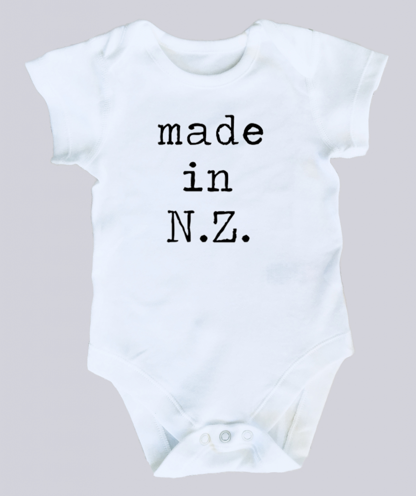 Made in NZ - Beautiful Kiwi Onesie | Cheeky Monkeys